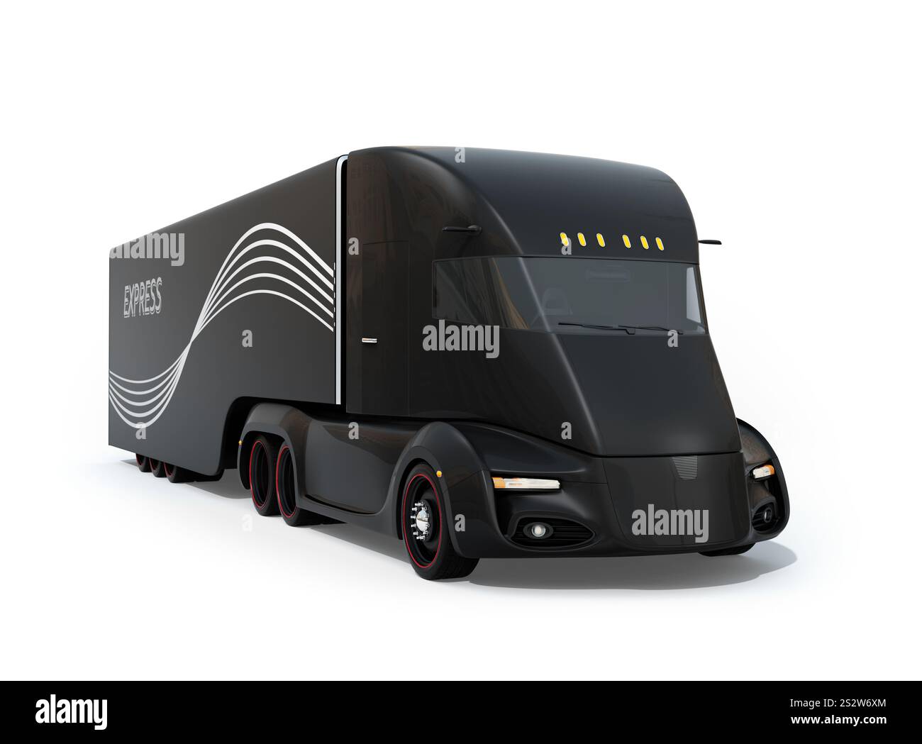 Electric semi truck hi-res stock photography and images - Alamy