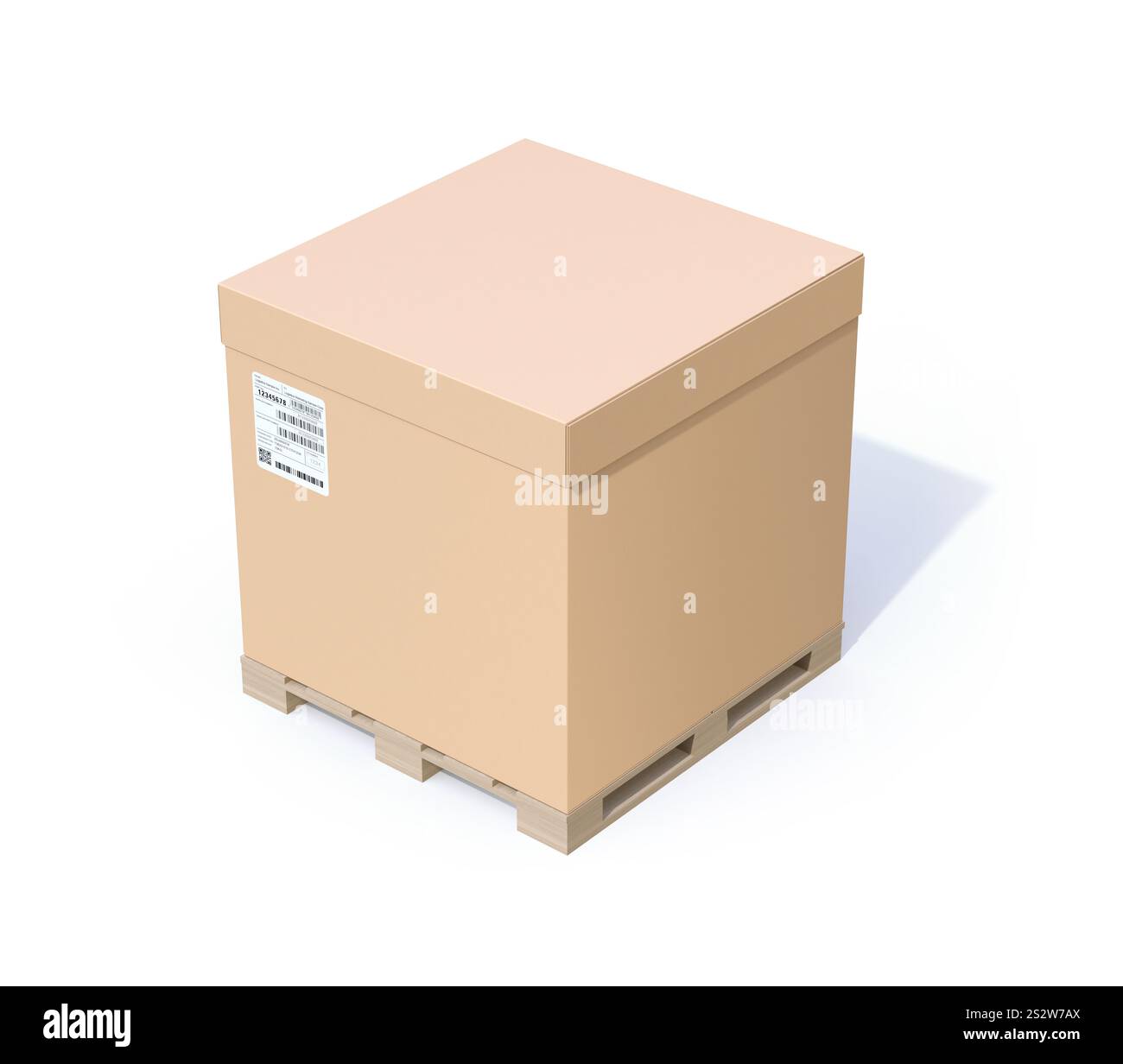 Image of reinforced cardboard with lid Stock Photo - Alamy