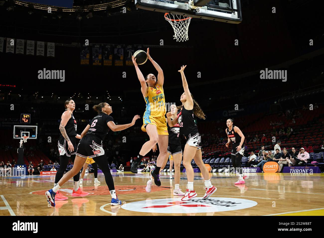 Sydney, Australia. 02nd Jan, 2025. Kelsey Griffin of the Spirit during ...