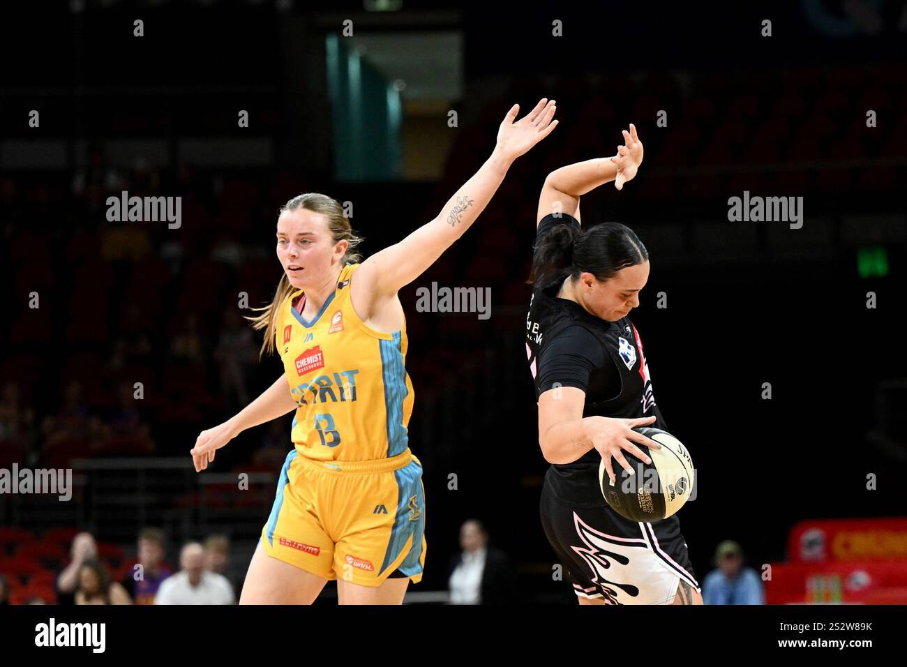 Sydney, Australia. 02nd Jan, 2025. Abbey Wehrung of the Spirit and ...
