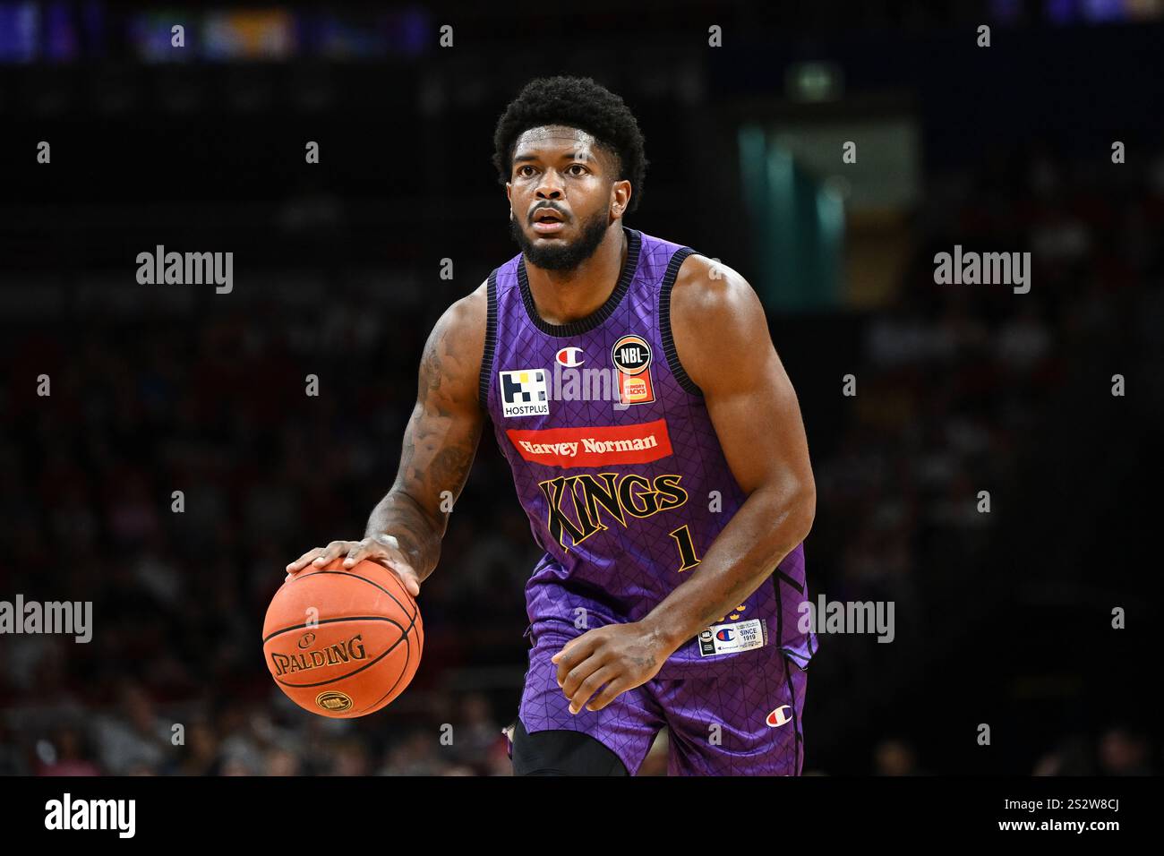Cameron Oliver of the Kings during the NBL Round 15 match between the Sydney Kings and the South ...