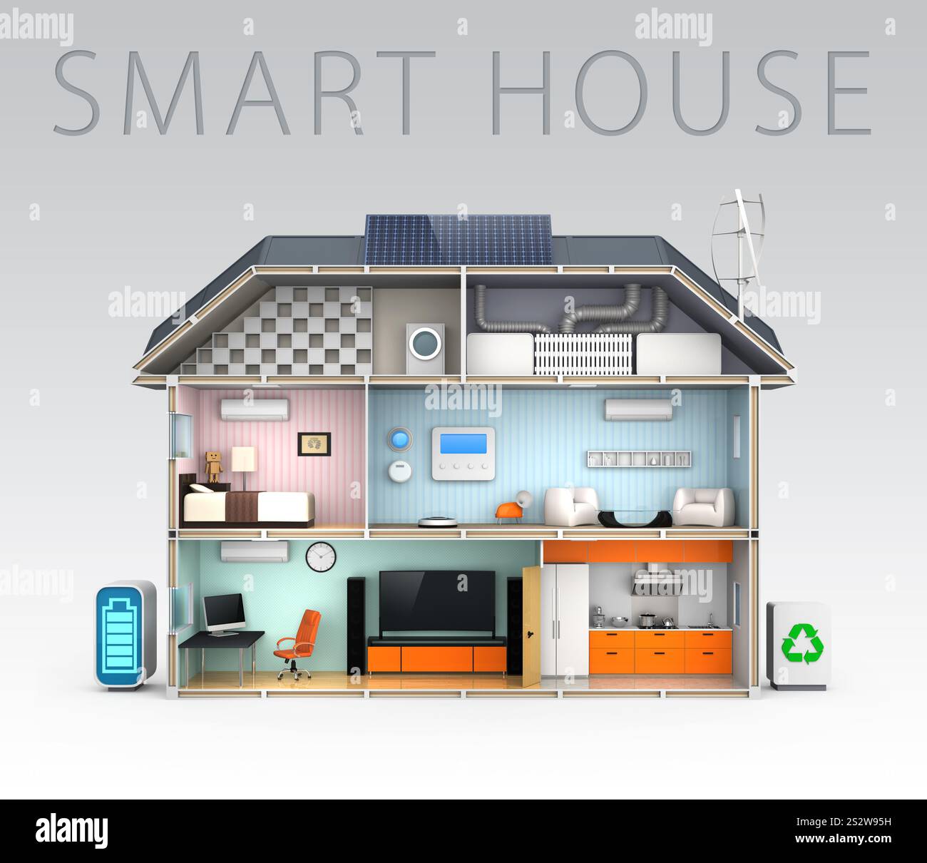 Clean energy monitoring concept hi-res stock photography and images - Alamy