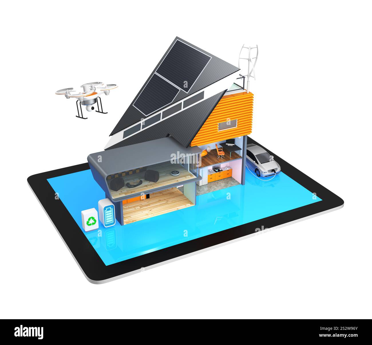 Clean energy monitoring concept hi-res stock photography and images - Alamy