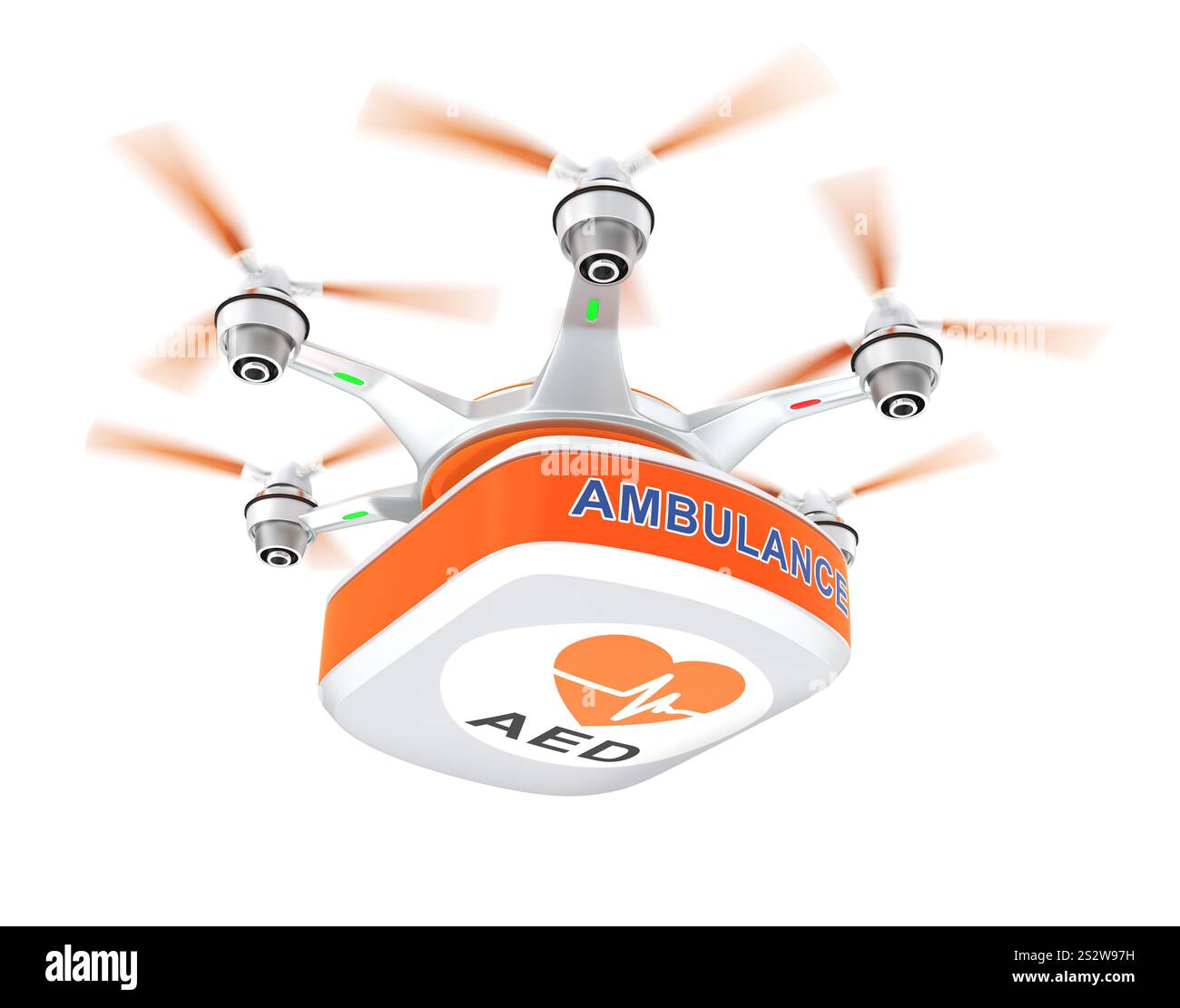 Emergency rescue operation concept by drone Stock Photo - Alamy