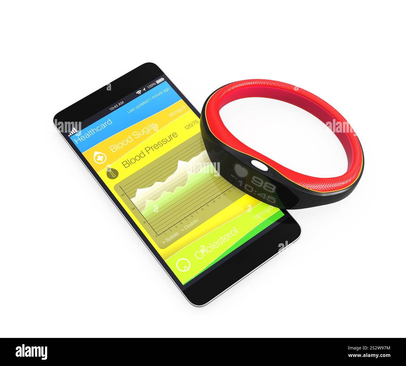 Mobile app management Cut Out Stock Images & Pictures - Alamy