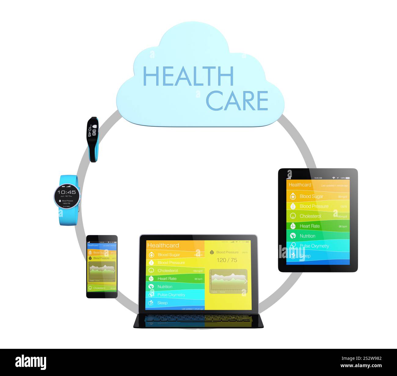 Digital health platform Cut Out Stock Images & Pictures - Alamy