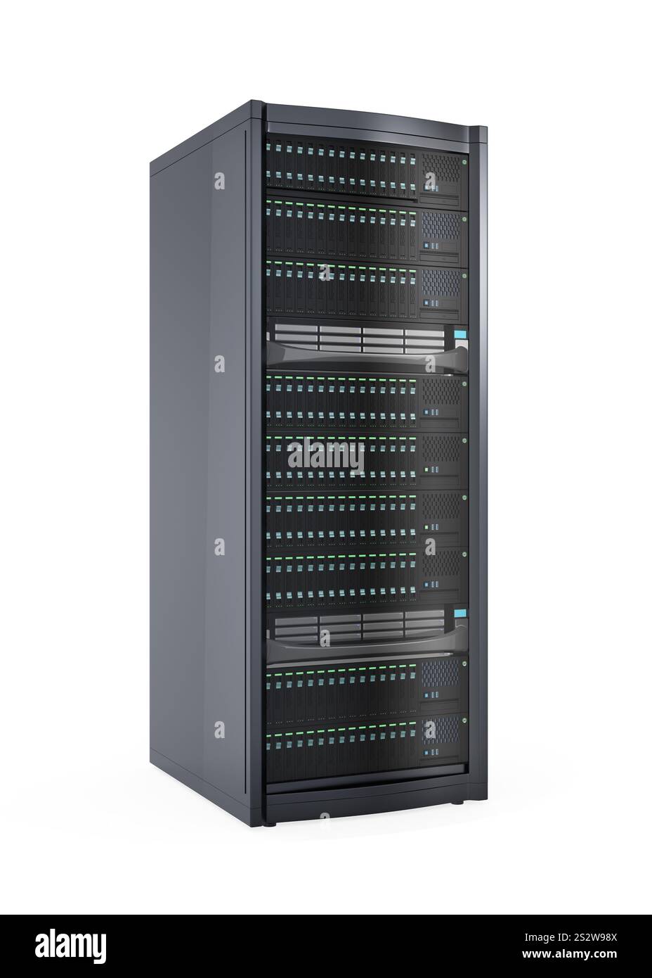 Blade server rack Stock Photo - Alamy