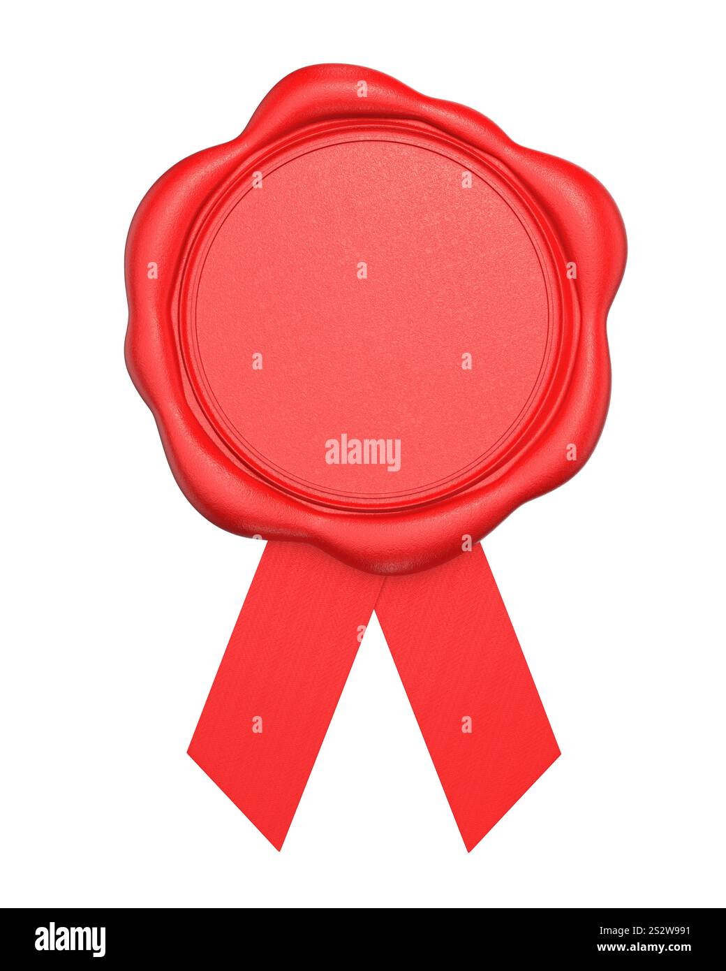 Quality red wax seal Cut Out Stock Images & Pictures - Alamy