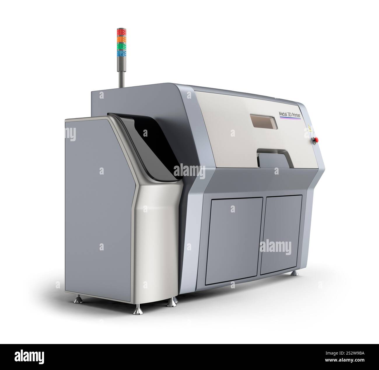 Metal production 3D printer Stock Photo - Alamy