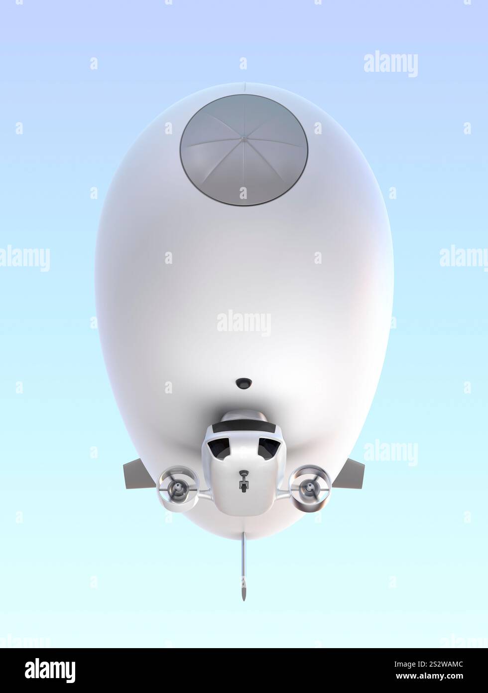 Airships flying in the sky Stock Photo - Alamy