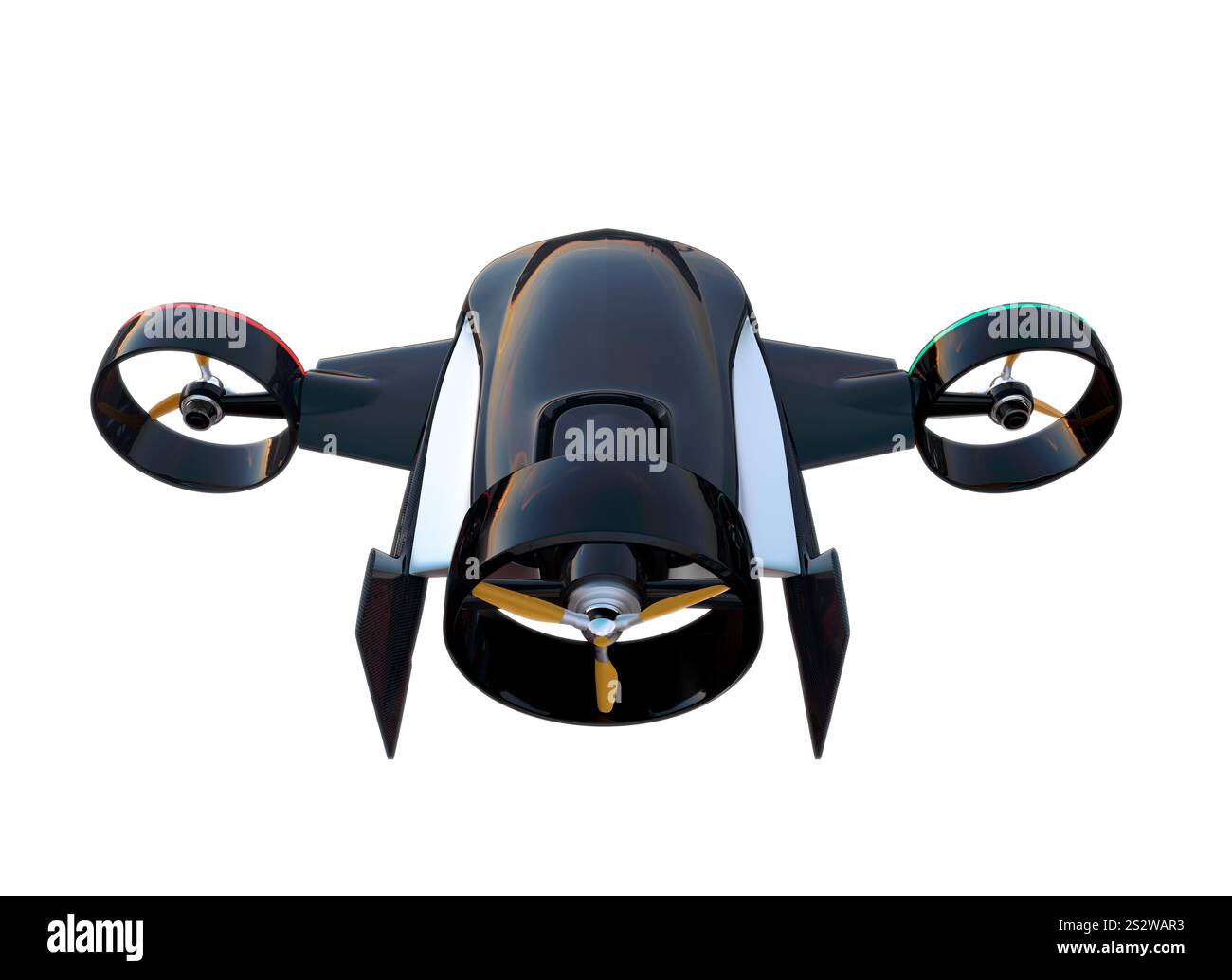 Delivery drone with two modes of vertical ascent and descent and ...