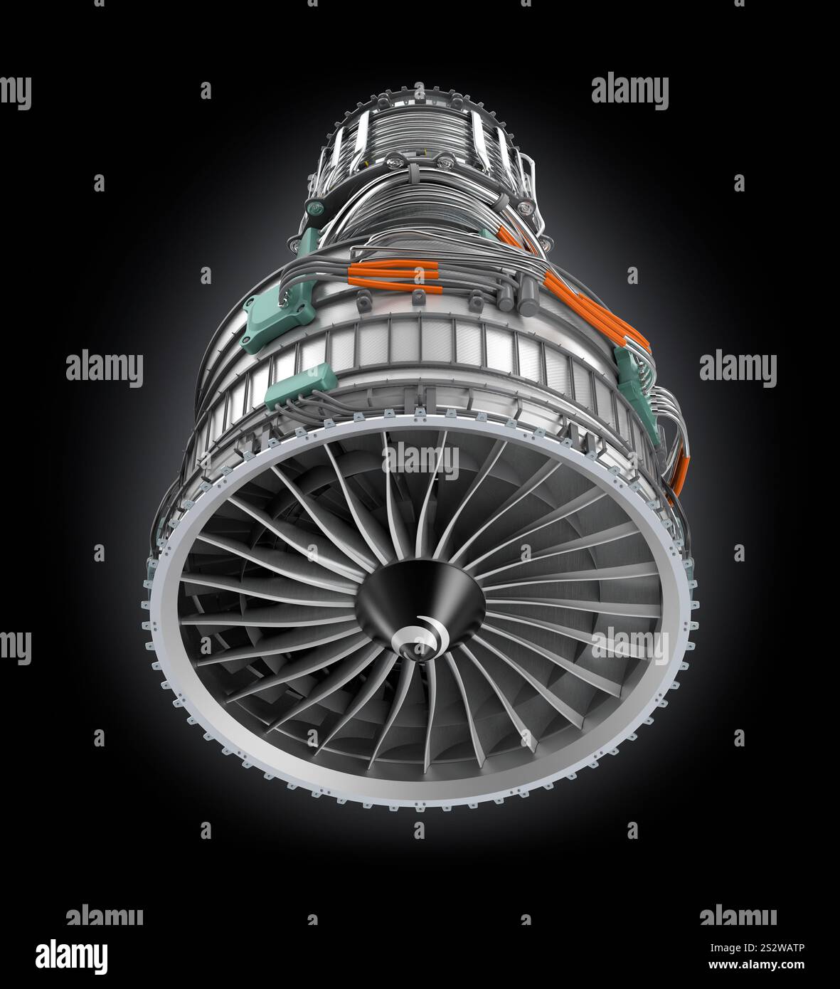 Jet fan engine Stock Photo - Alamy