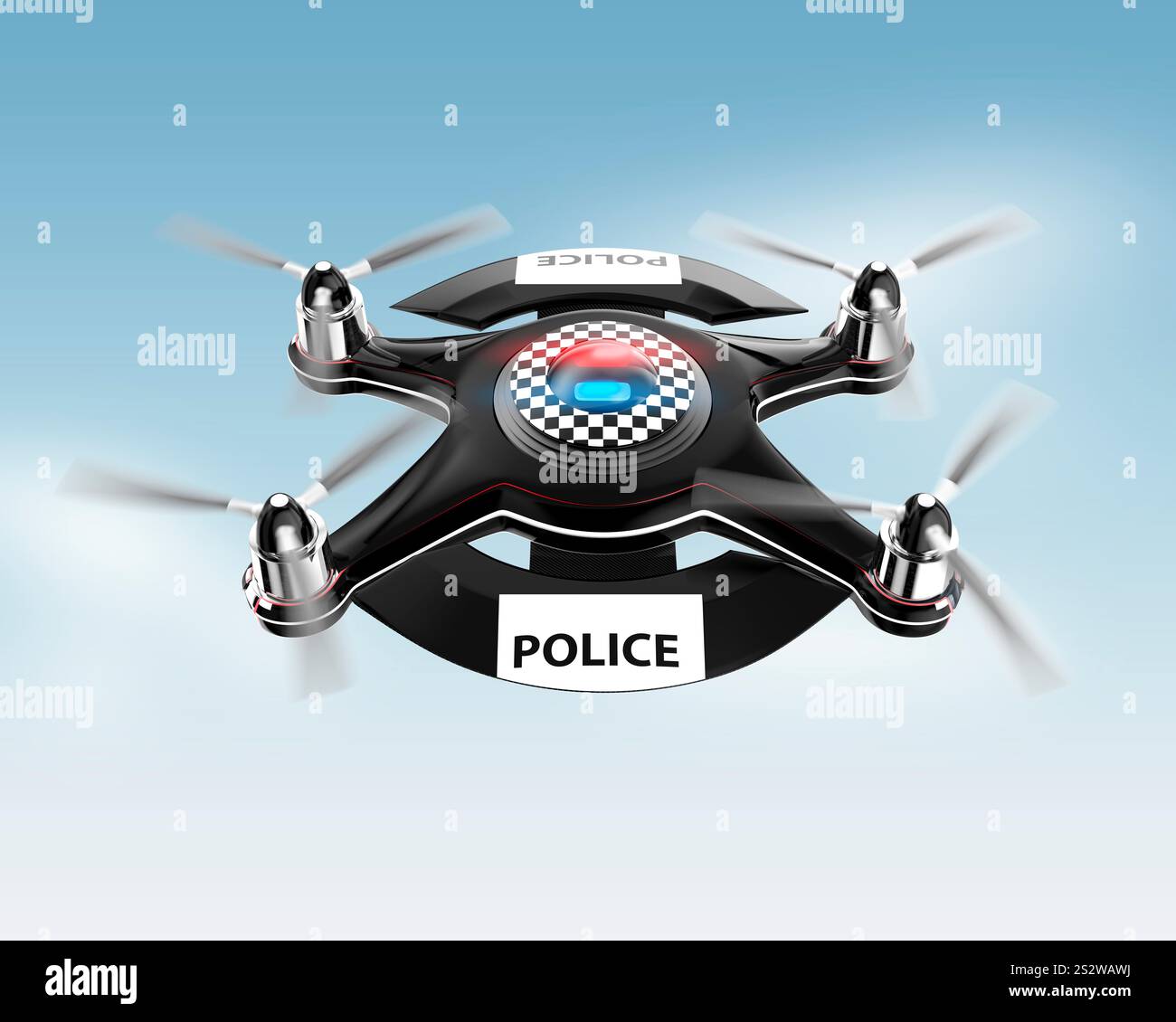 Polis drone design Stock Photo - Alamy