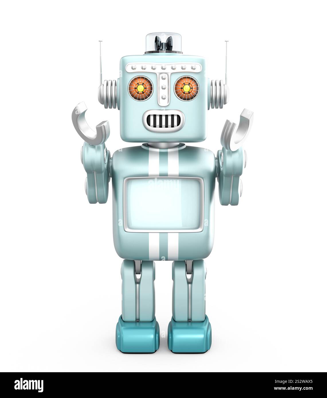 Robots retro Cut Out Stock Images & Pictures - Alamy