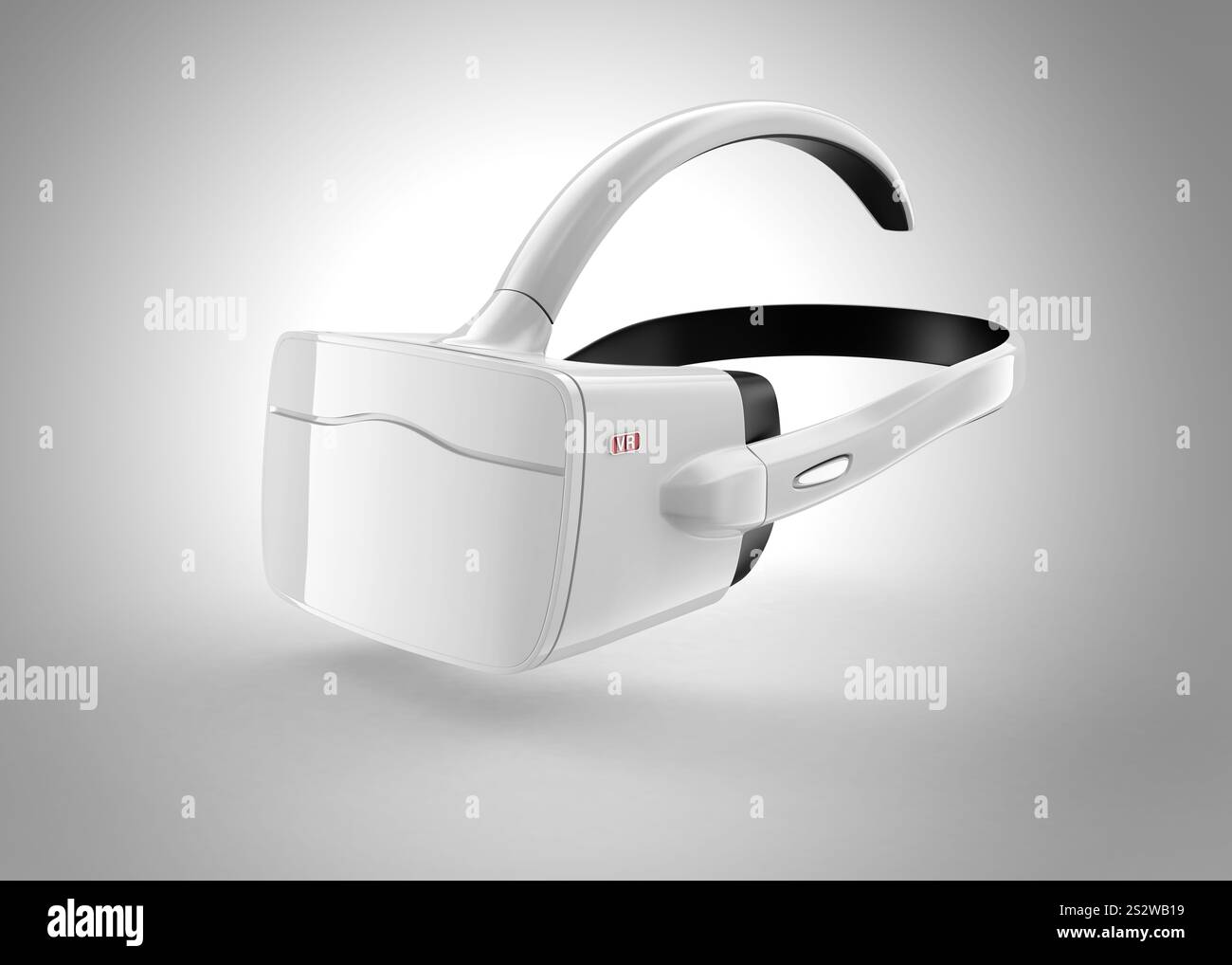 Head-mounted VR device using smartphone Stock Photo - Alamy