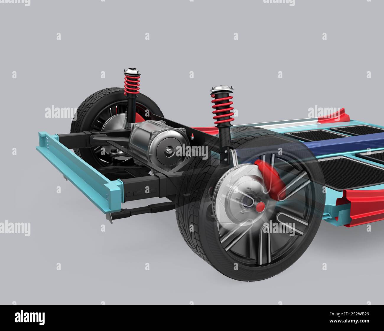 Structural image of an automotive braking system Stock Photo - Alamy