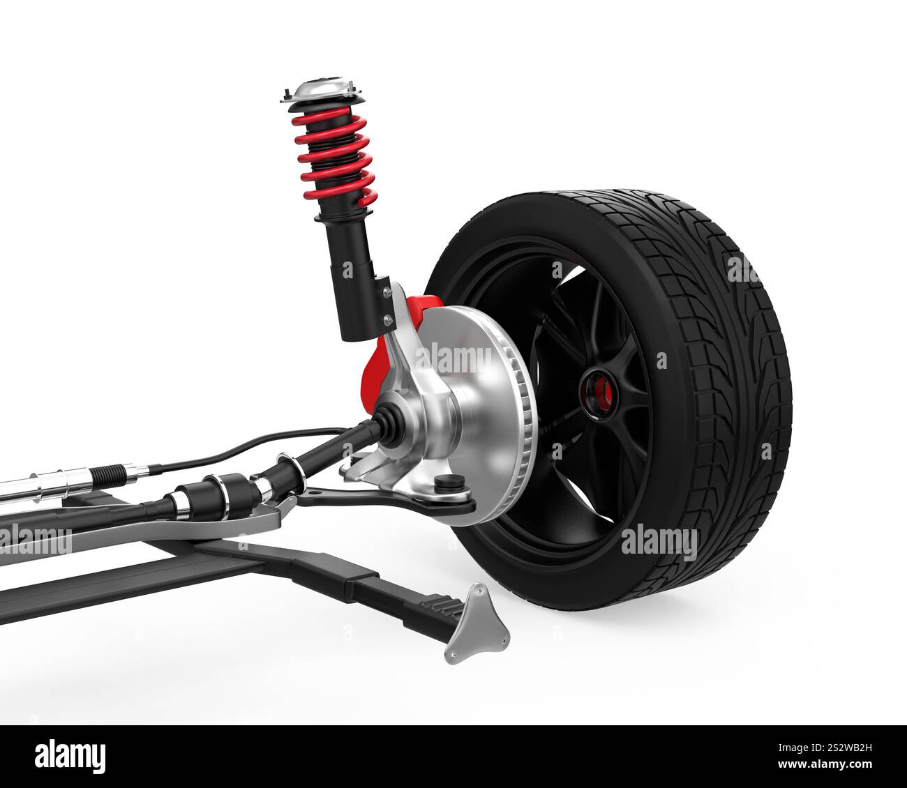 Structural image of an automotive braking system Stock Photo - Alamy