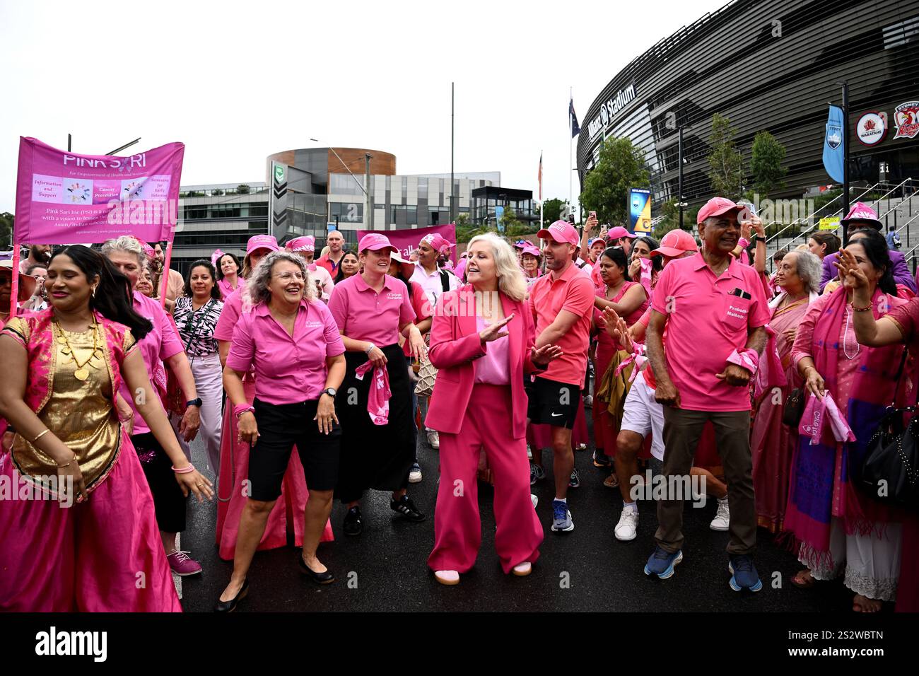 McGrath Foundation Ambassador & Director Tracy Bevan leads the Pink ...