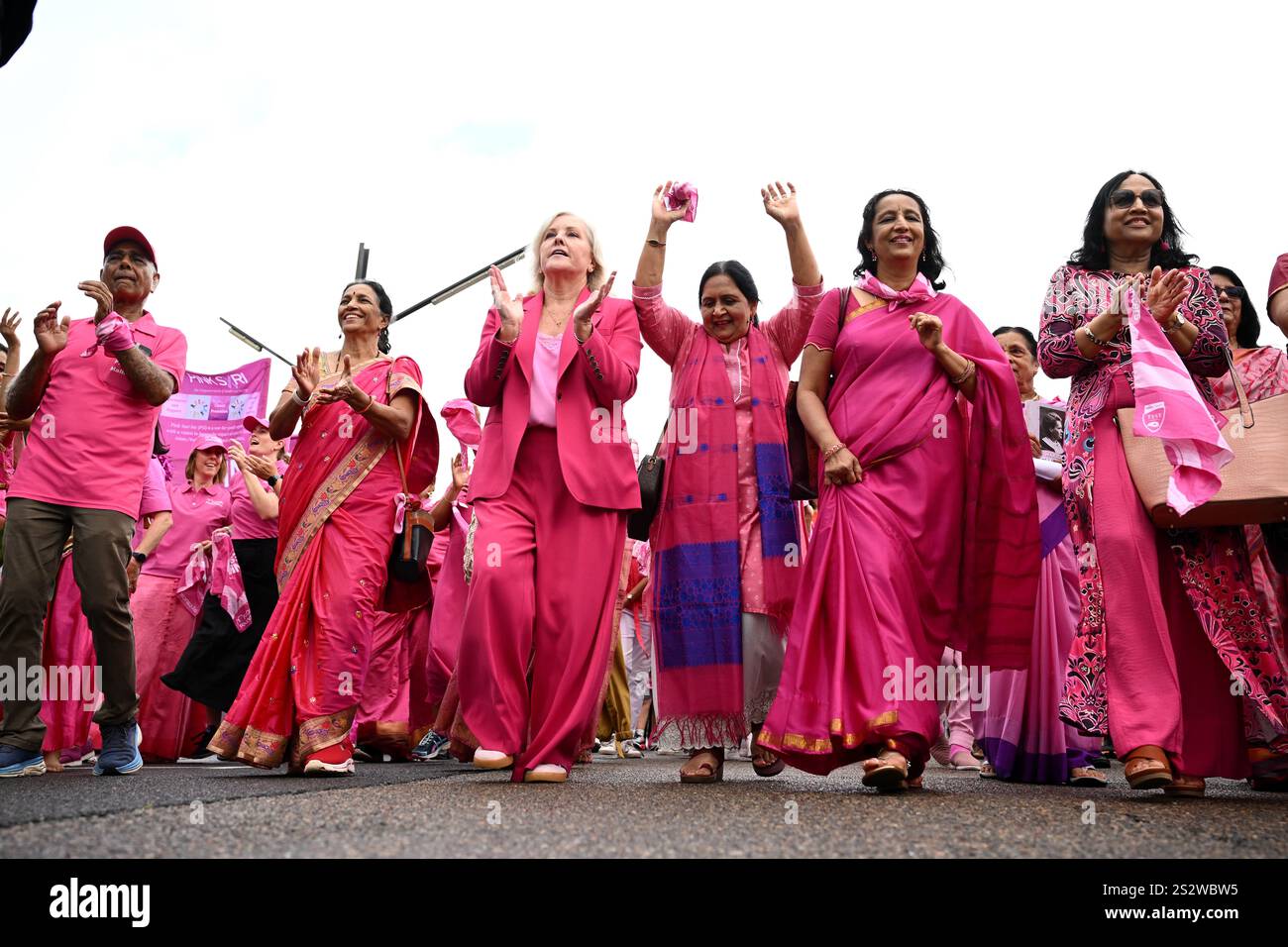 McGrath Foundation Ambassador & Director Tracy Bevan leads the Pink ...