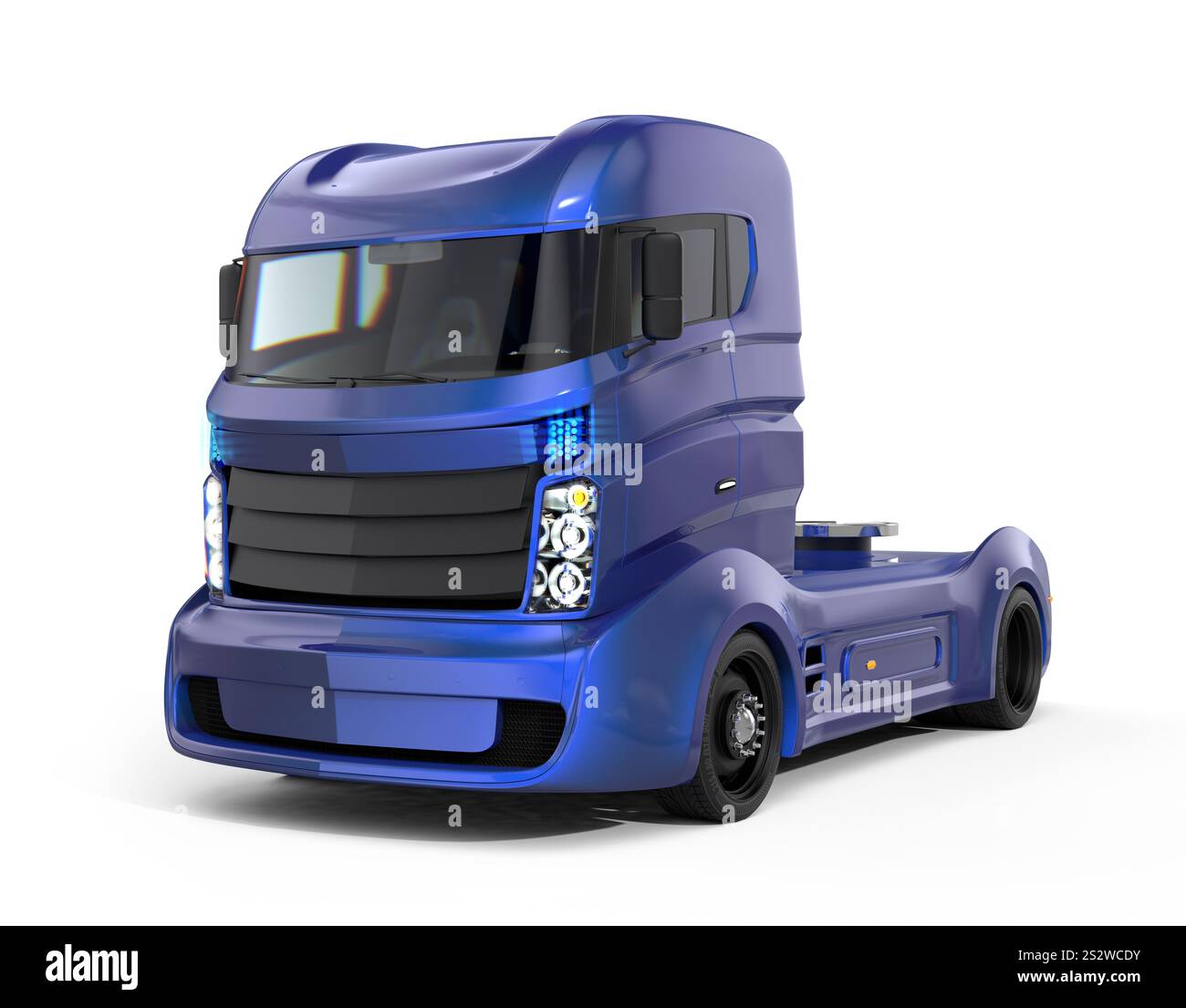 Hybrid diesel electric engine Cut Out Stock Images & Pictures - Alamy