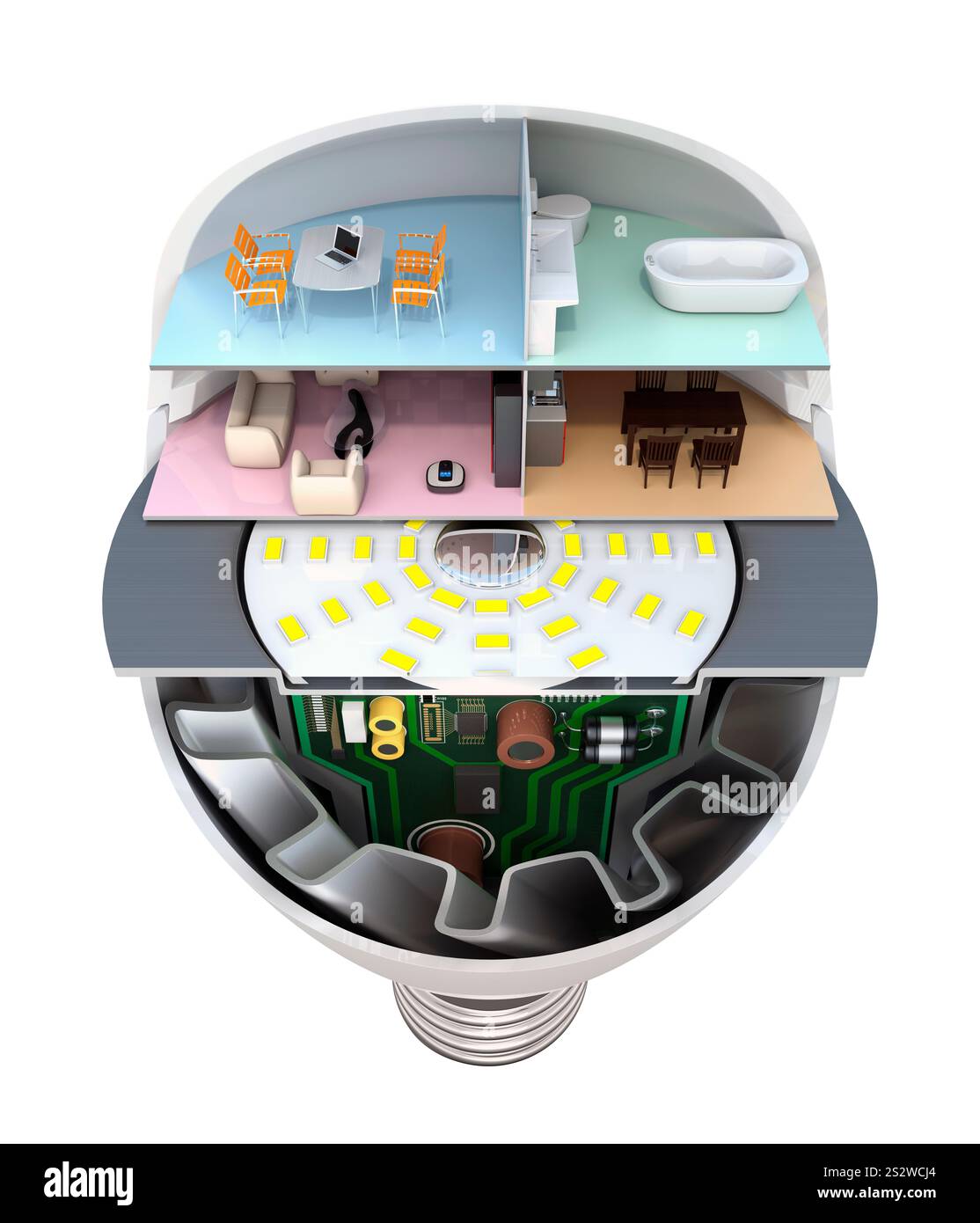 Saving heat energy concept Cut Out Stock Images & Pictures - Alamy