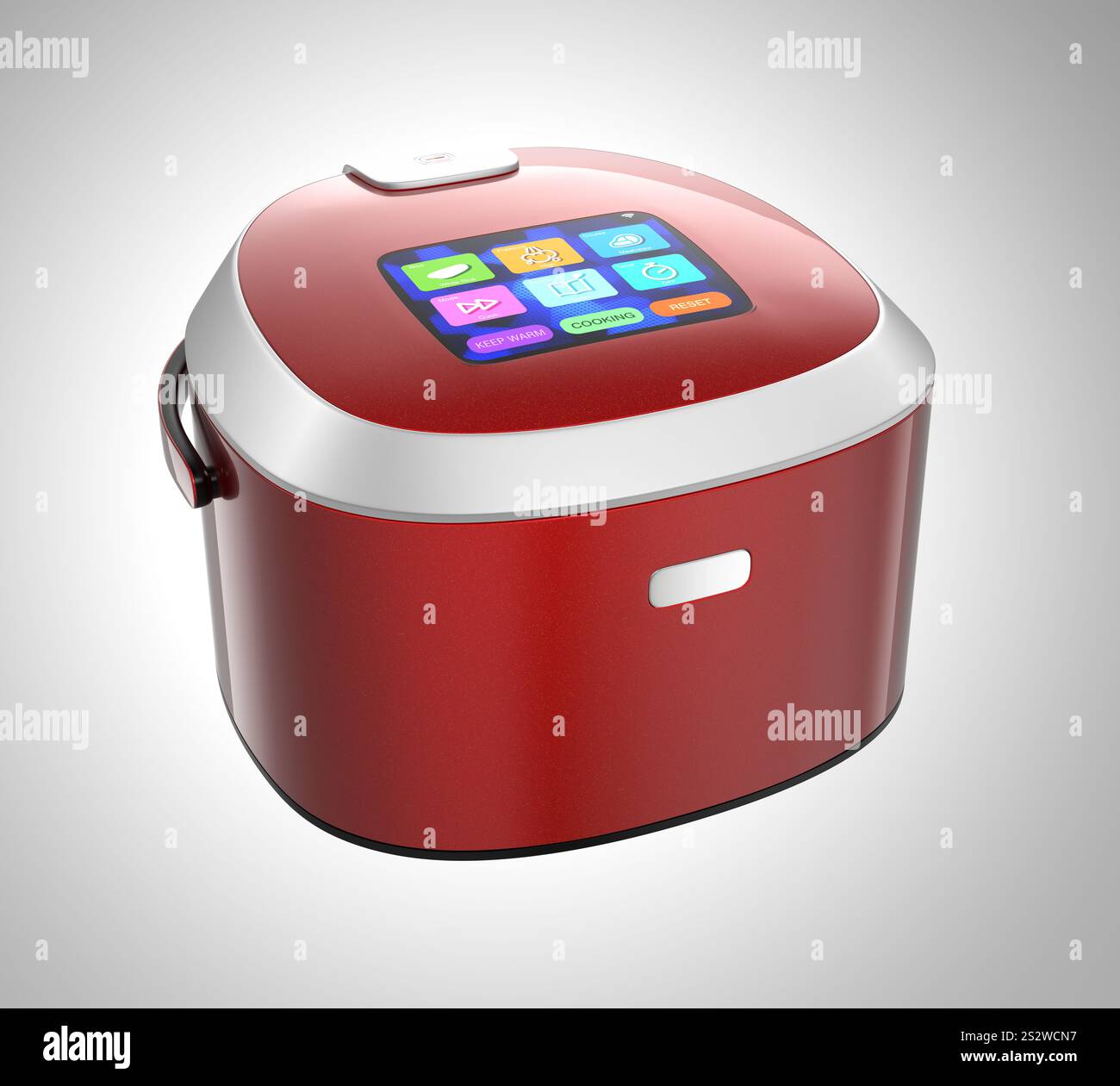 Rice cooker with touch screen Stock Photo - Alamy