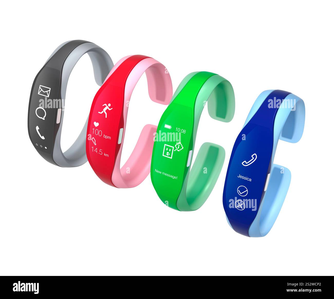 Data bands hi-res stock photography and images - Alamy