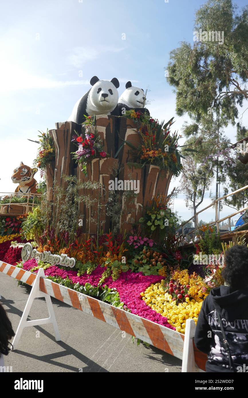 Pasadena, California, USA 3rd January 2025 at 2025 Panda on San Diego ...
