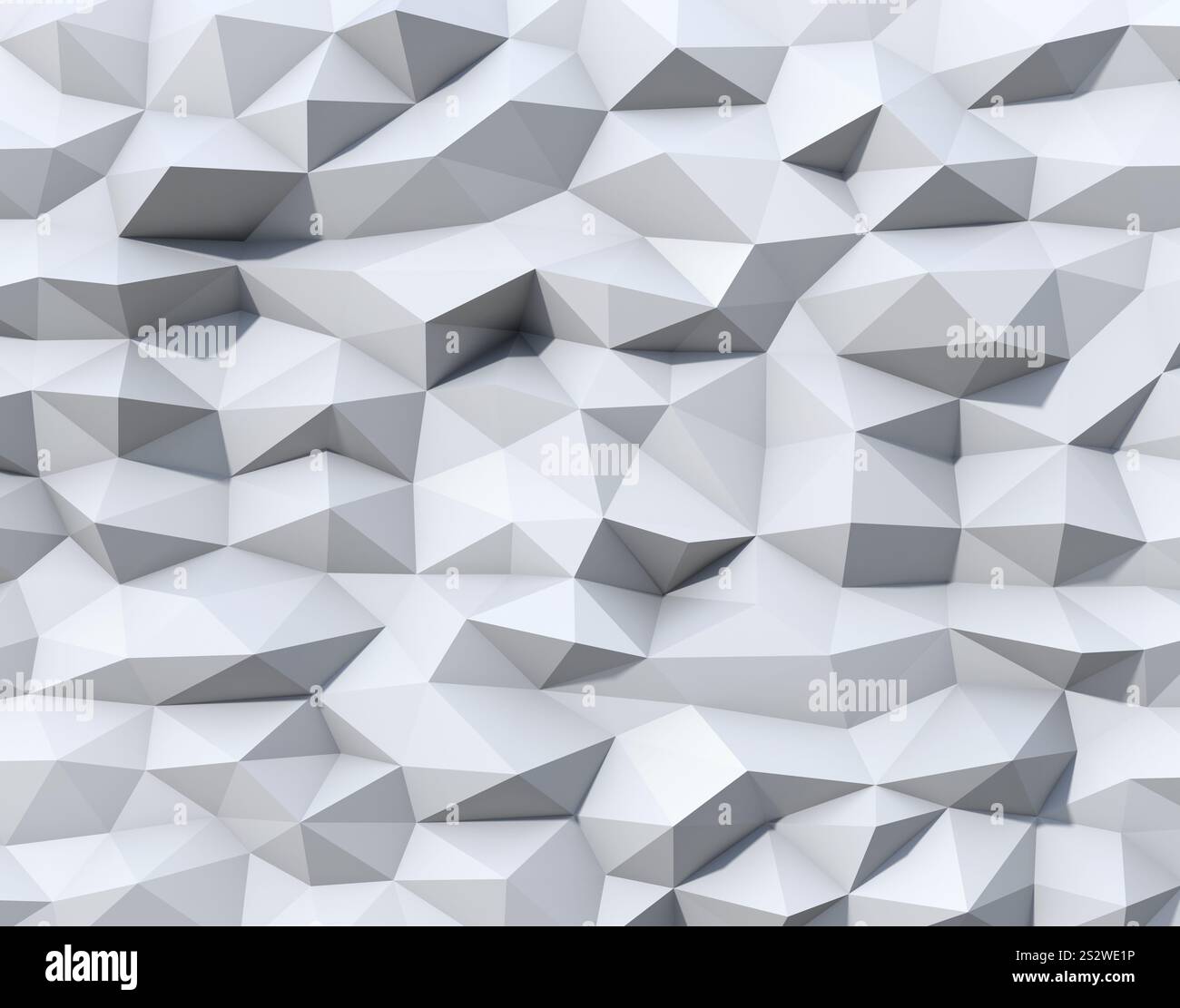Abstract white polygon background graphic Stock Photo - Alamy