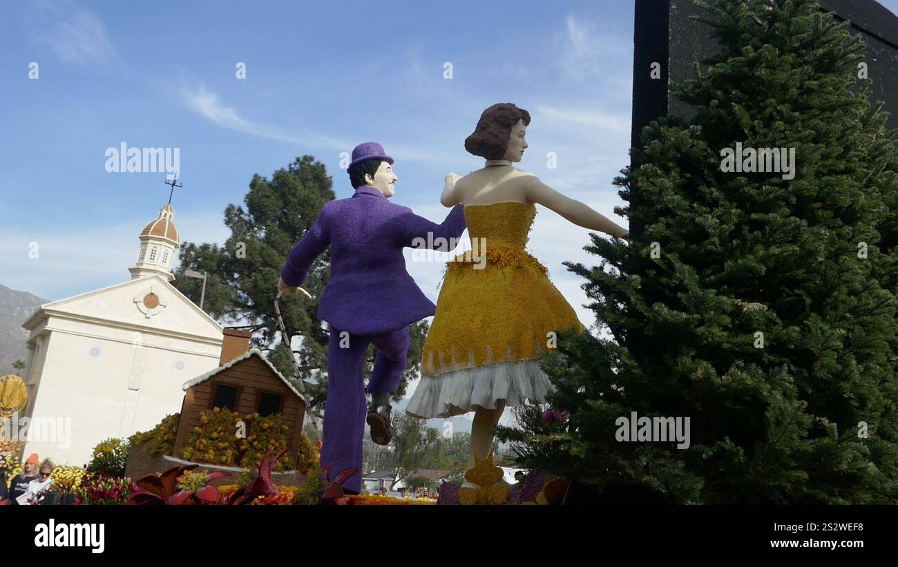 Pasadena, California, USA 3rd January 2025 at 2025 Charlie Chaplin ...