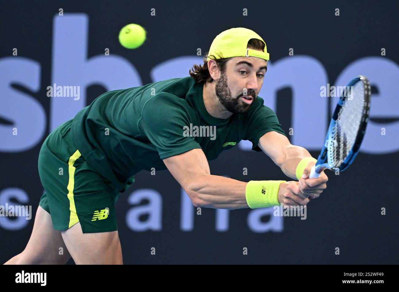 Brisbane, Australia. 03rd Jan, 2025. Jordan Thompson of Australia in ...