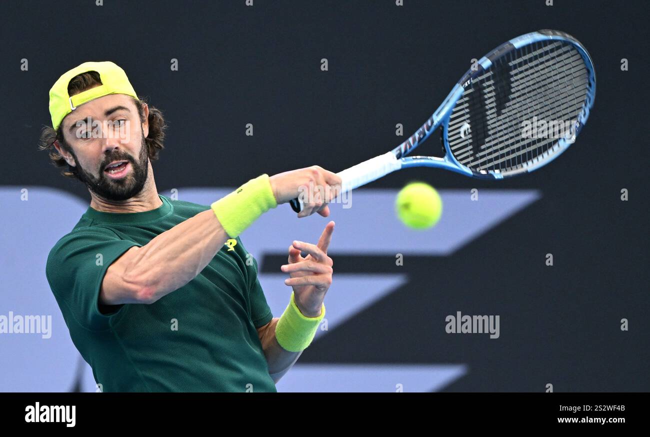 Brisbane, Australia. 03rd Jan, 2025. Jordan Thompson of Australia in ...