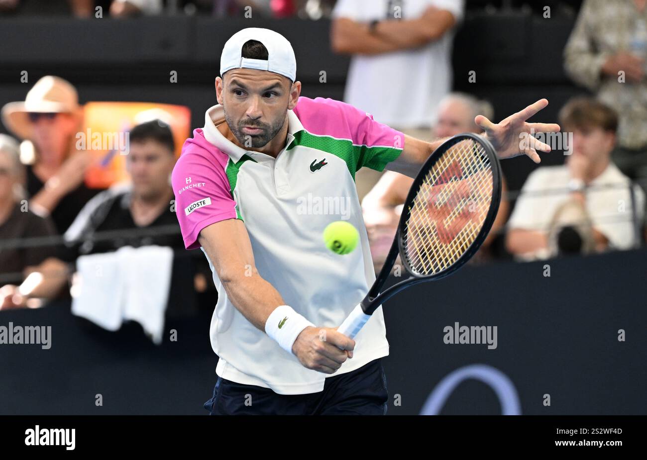 Brisbane, Australia. 03rd Jan, 2025. Grigor Dimitrov of Bulgaria in ...