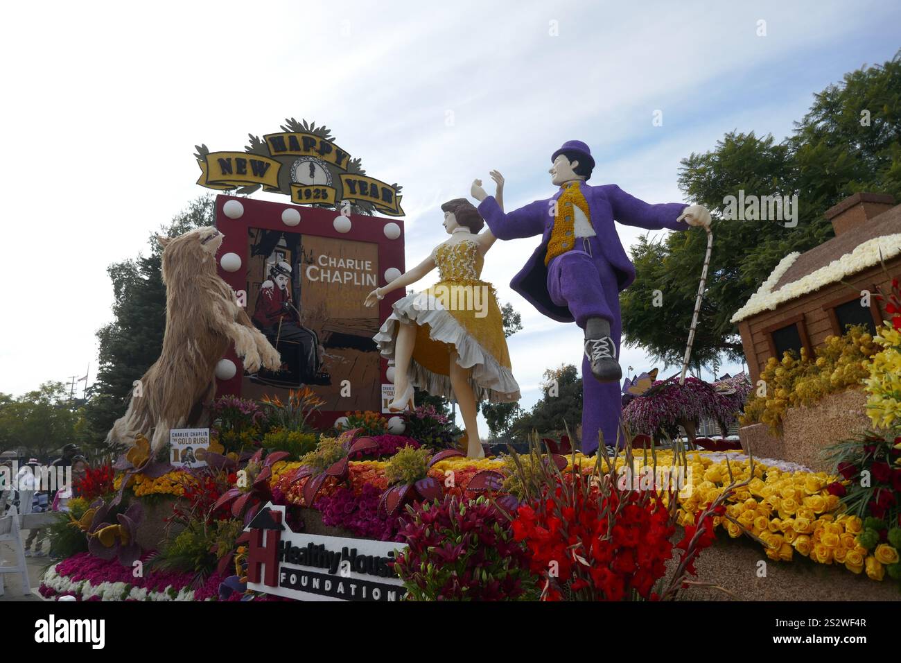 Pasadena, California, USA 3rd January 2025 at 2025 Charlie Chaplin ...