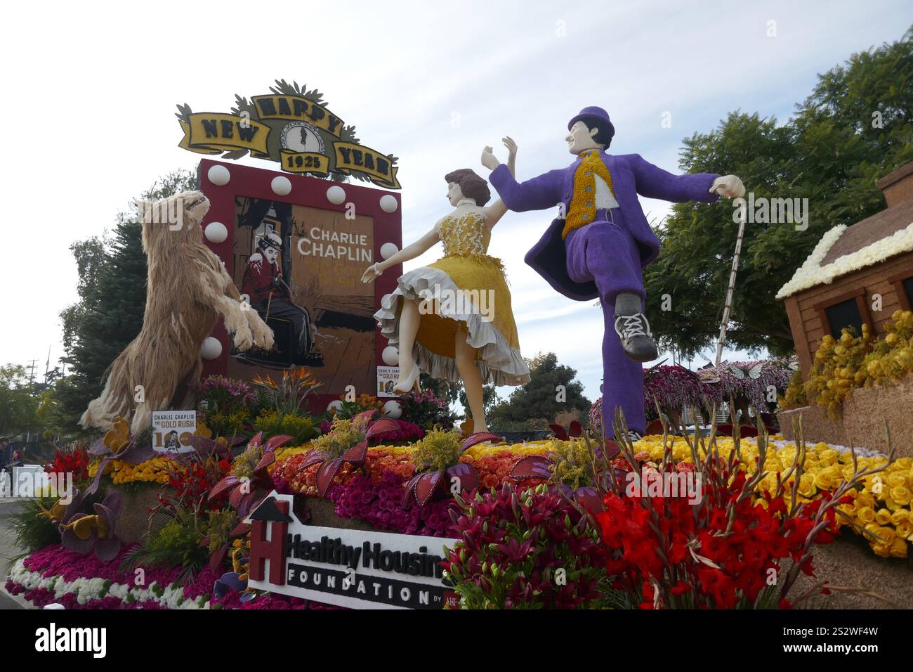 Pasadena, California, USA 3rd January 2025 at 2025 Charlie Chaplin ...