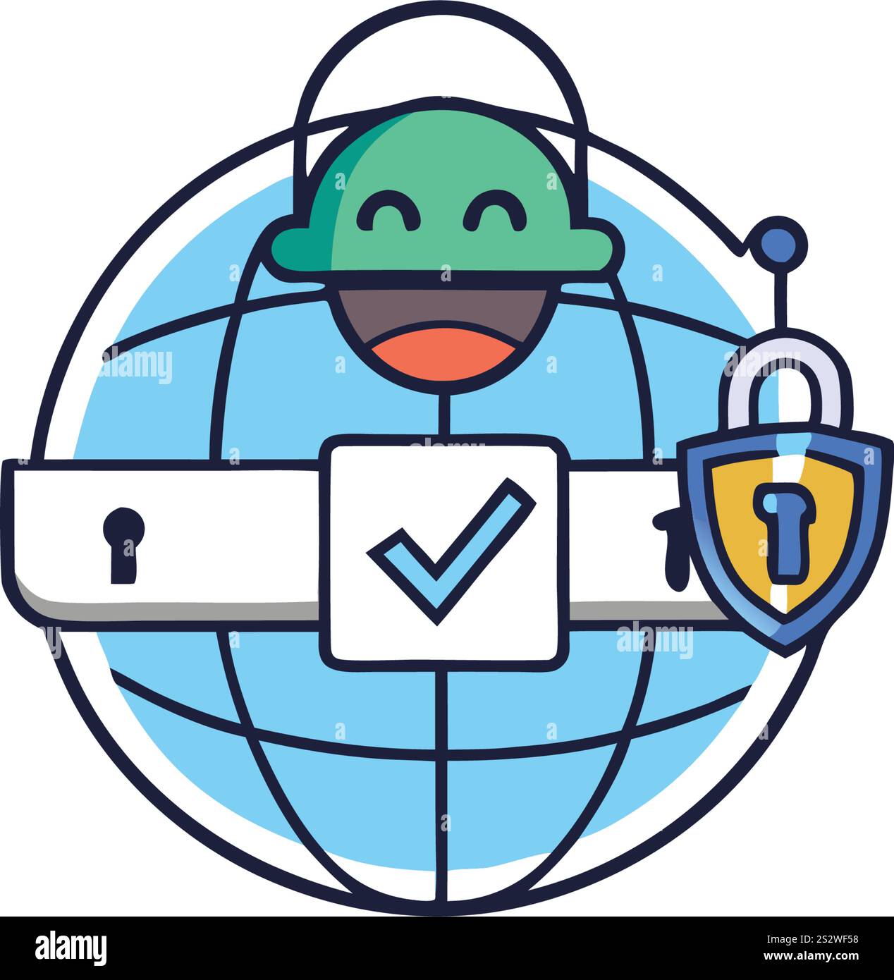 Cartoonvpn hi-res stock photography and images - Alamy