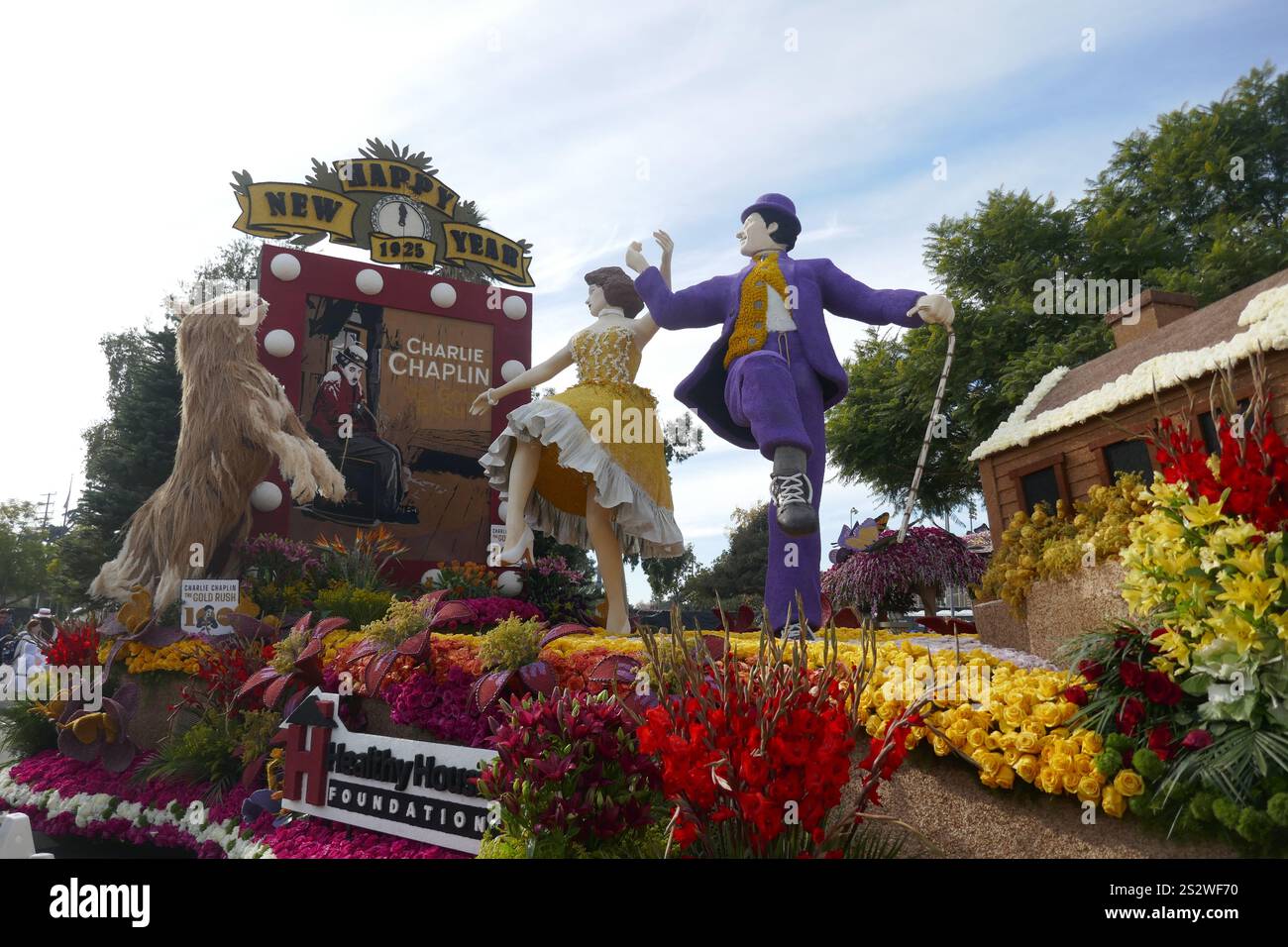 Pasadena, California, USA 3rd January 2025 at 2025 Charlie Chaplin ...
