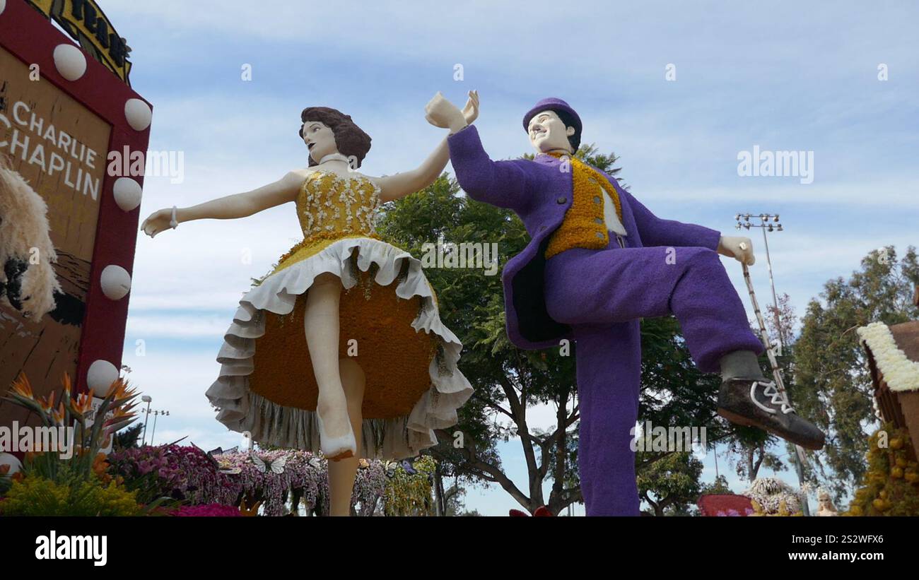 Pasadena, California, USA 3rd January 2025 at 2025 Charlie Chaplin ...