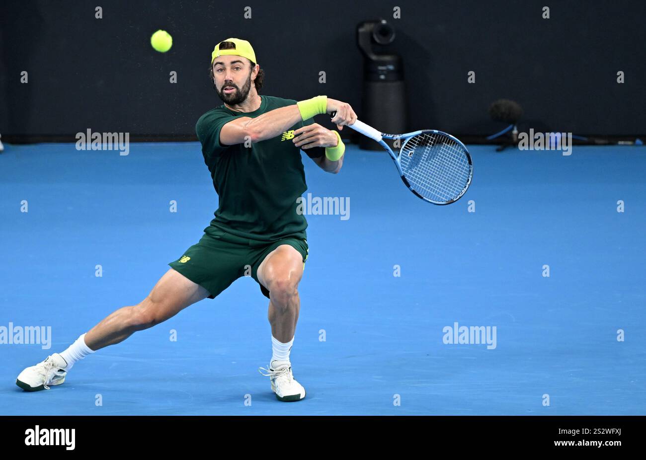 Brisbane, Australia. 03rd Jan, 2025. Jordan Thompson of Australia in ...