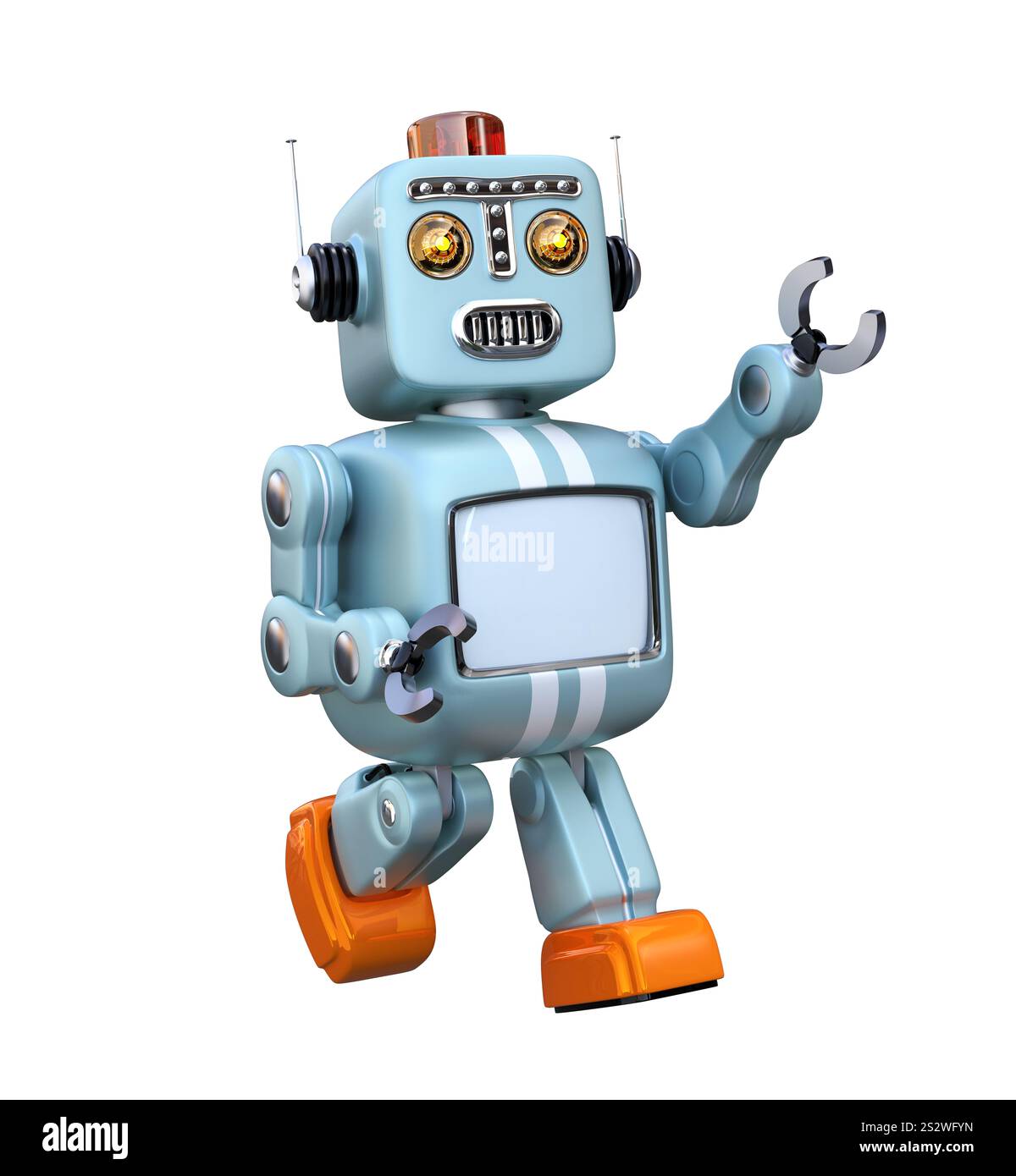 Robot pose Cut Out Stock Images & Pictures - Alamy