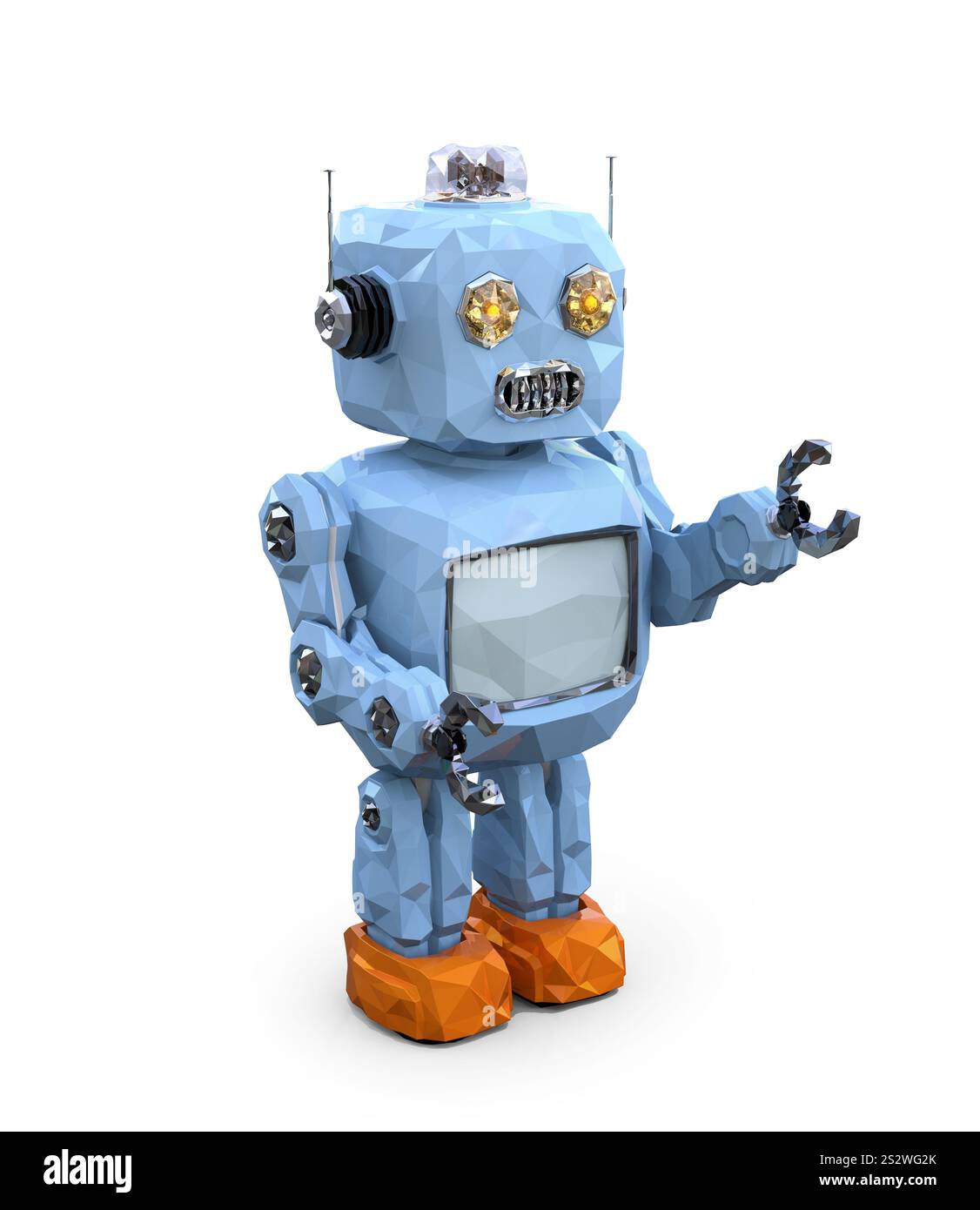 Robot chat bot android Cut Out Stock Images & Pictures - Alamy
