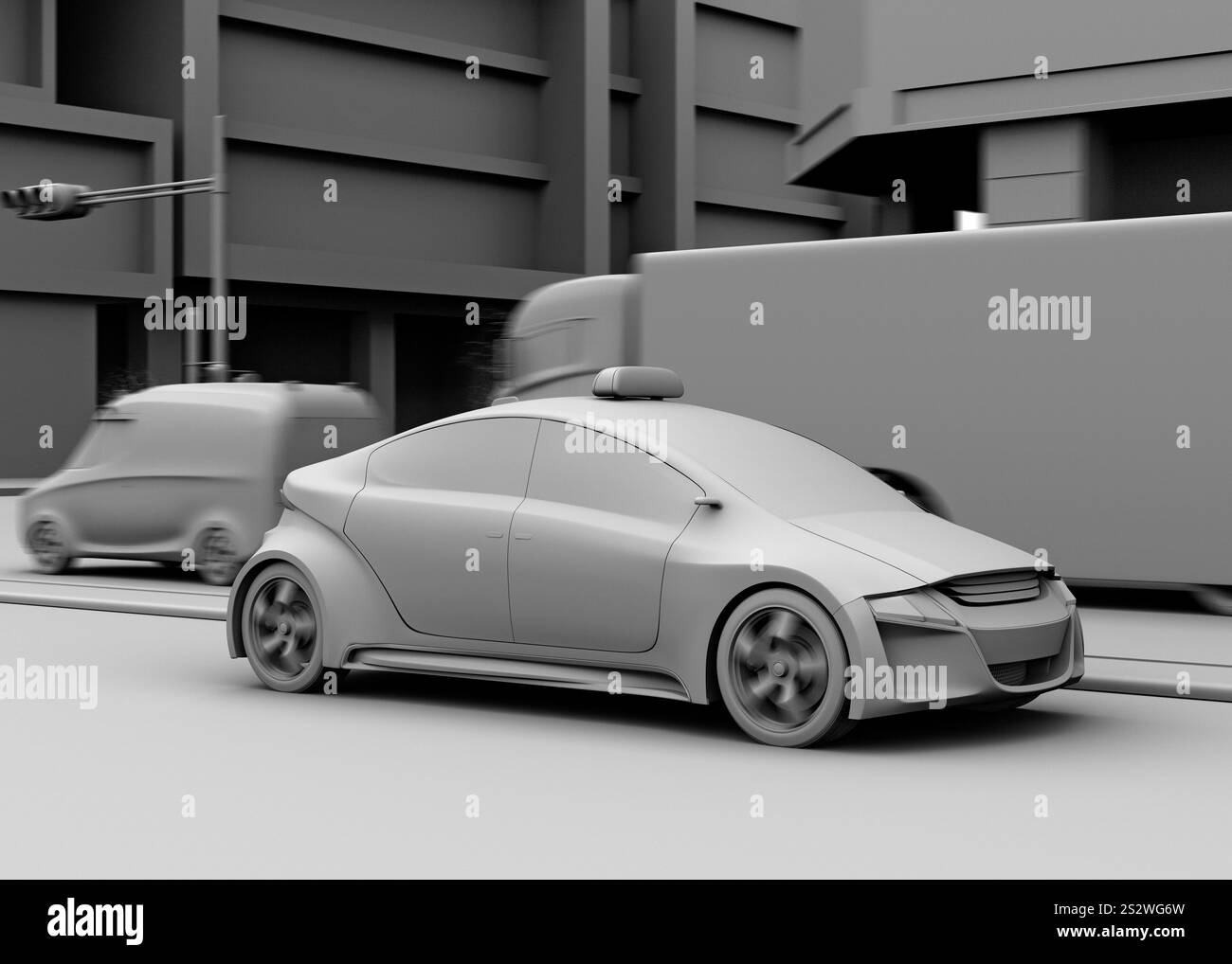 Image of intersection in background grey shading Stock Photo - Alamy