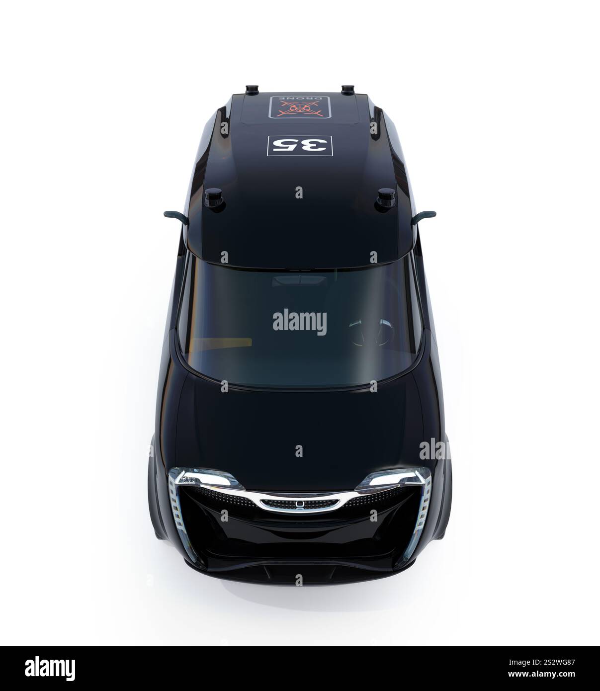 Electric cargo delivery van Cut Out Stock Images & Pictures - Alamy