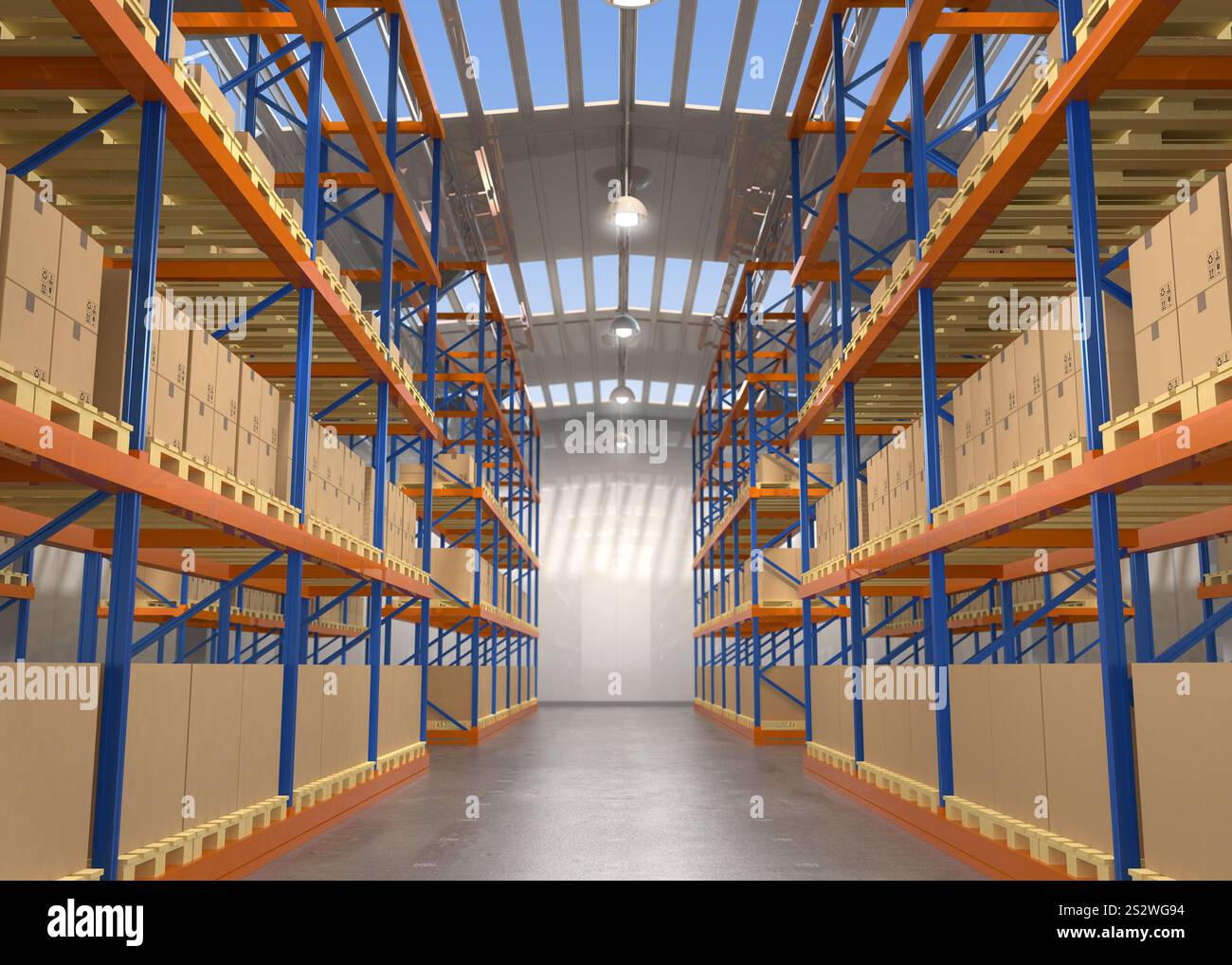 Smart logistics centre hi-res stock photography and images - Alamy