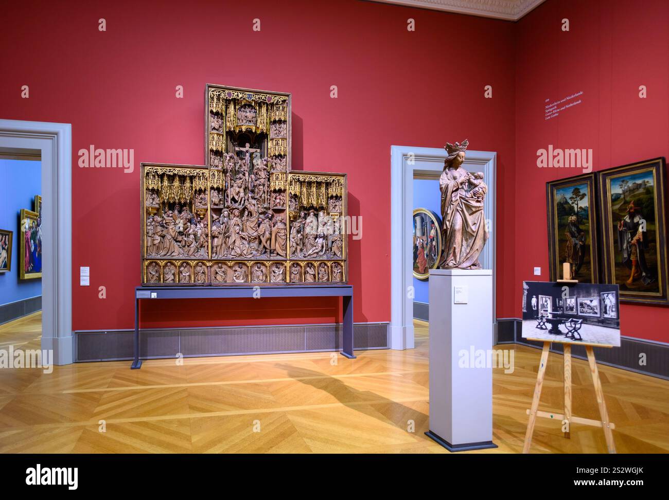 Permanent exhibition of Bode Museum, mixed art collection of sculptures ...