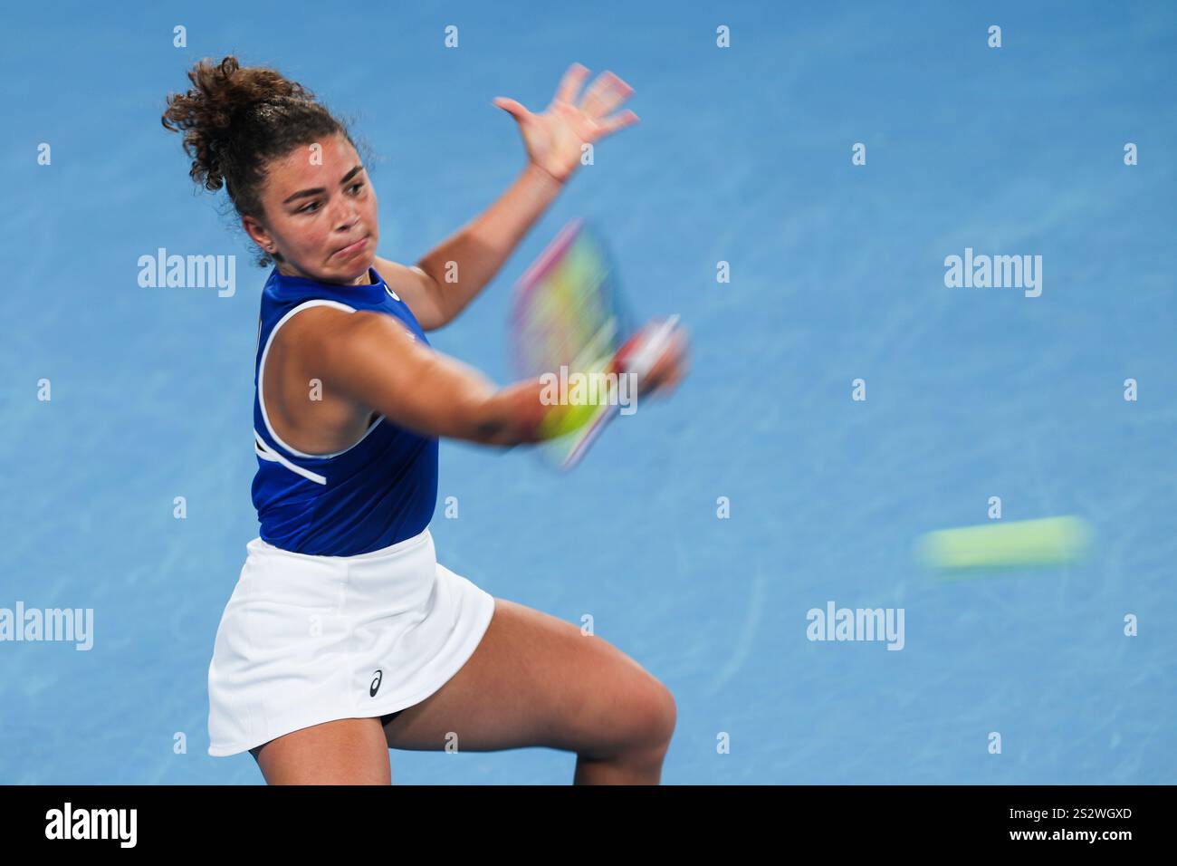 Sydney, Australia. 03rd Jan, 2025. Jasmine Paolini of Team Italy plays ...