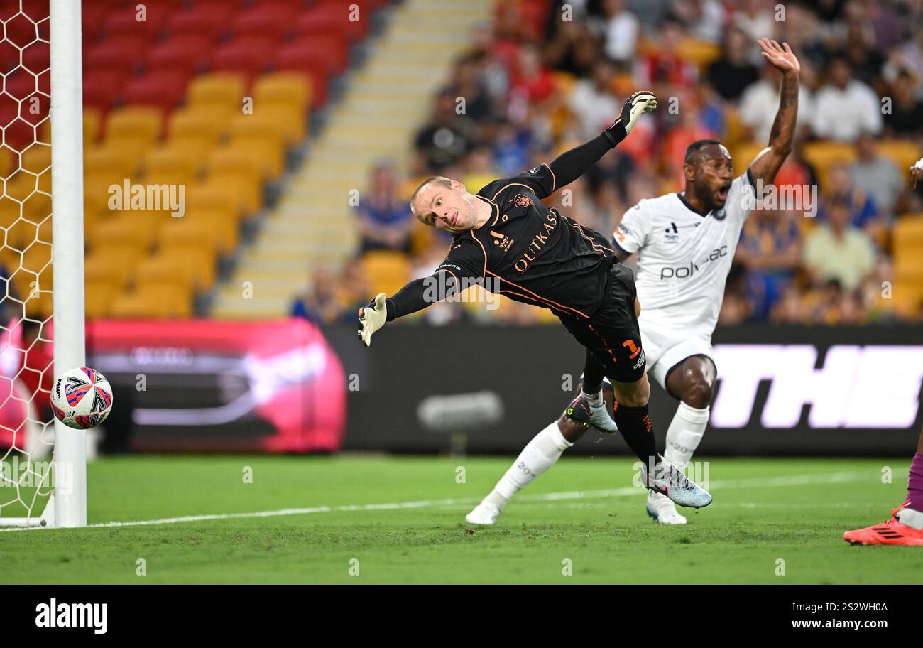 Brisbane, Australia. 03rd Jan, 2025. Brian Kaltak of the Mariners looks ...