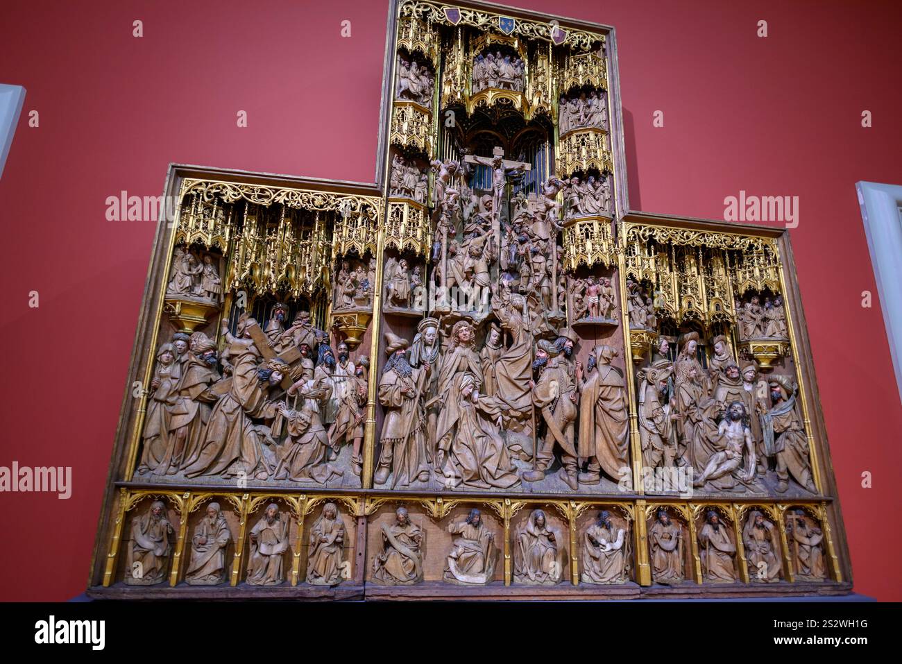 Permanent exhibition of Bode Museum, mixed art collection of sculptures ...