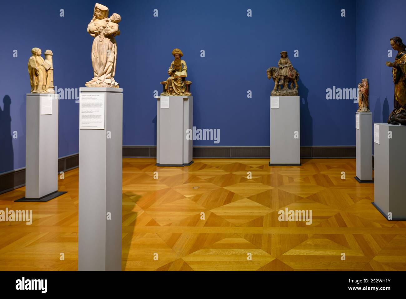 Permanent exhibition of Bode Museum, mixed art collection of sculptures ...