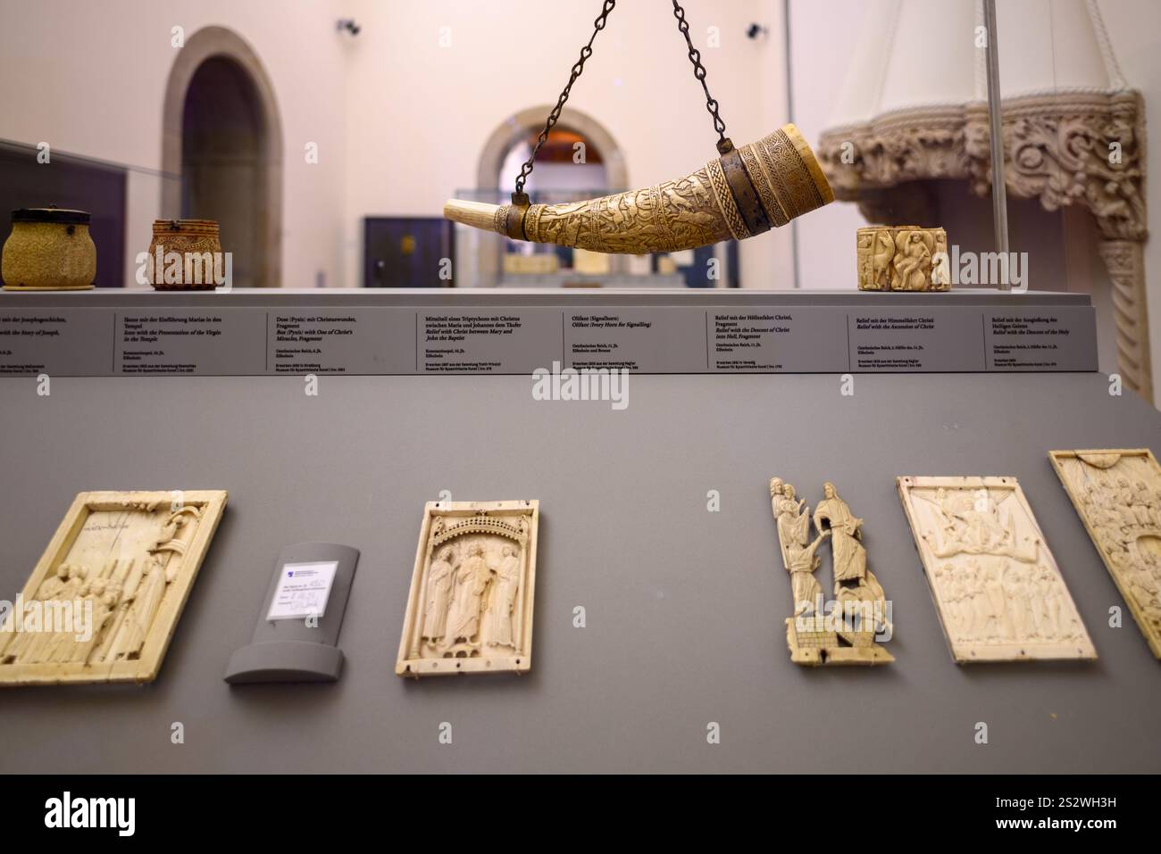 Permanent exhibition of Bode Museum, mixed art collection of sculptures ...